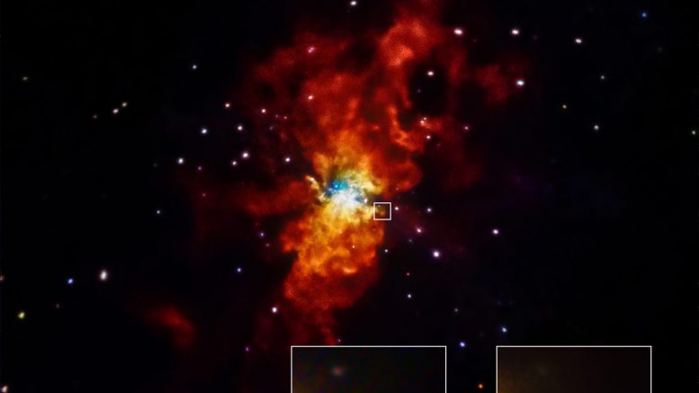 Hubble Space Telescope Views New Supernova in Messier 82