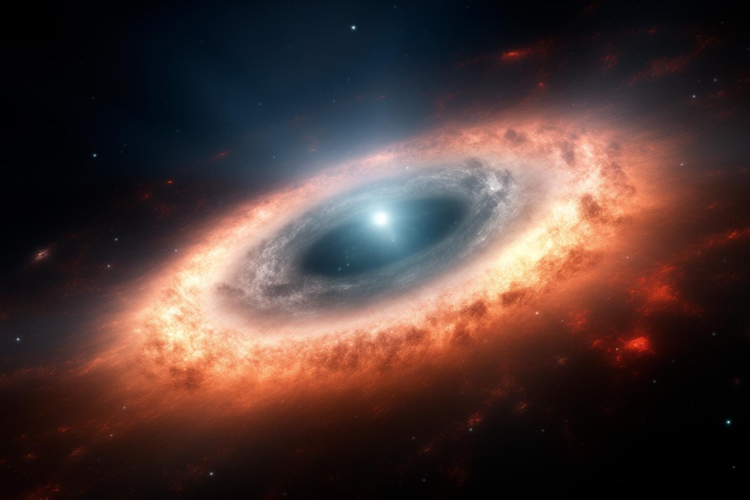 Extragalactic Surprise: First-Ever Circumstellar Disc Discovered Beyond the Milky Way