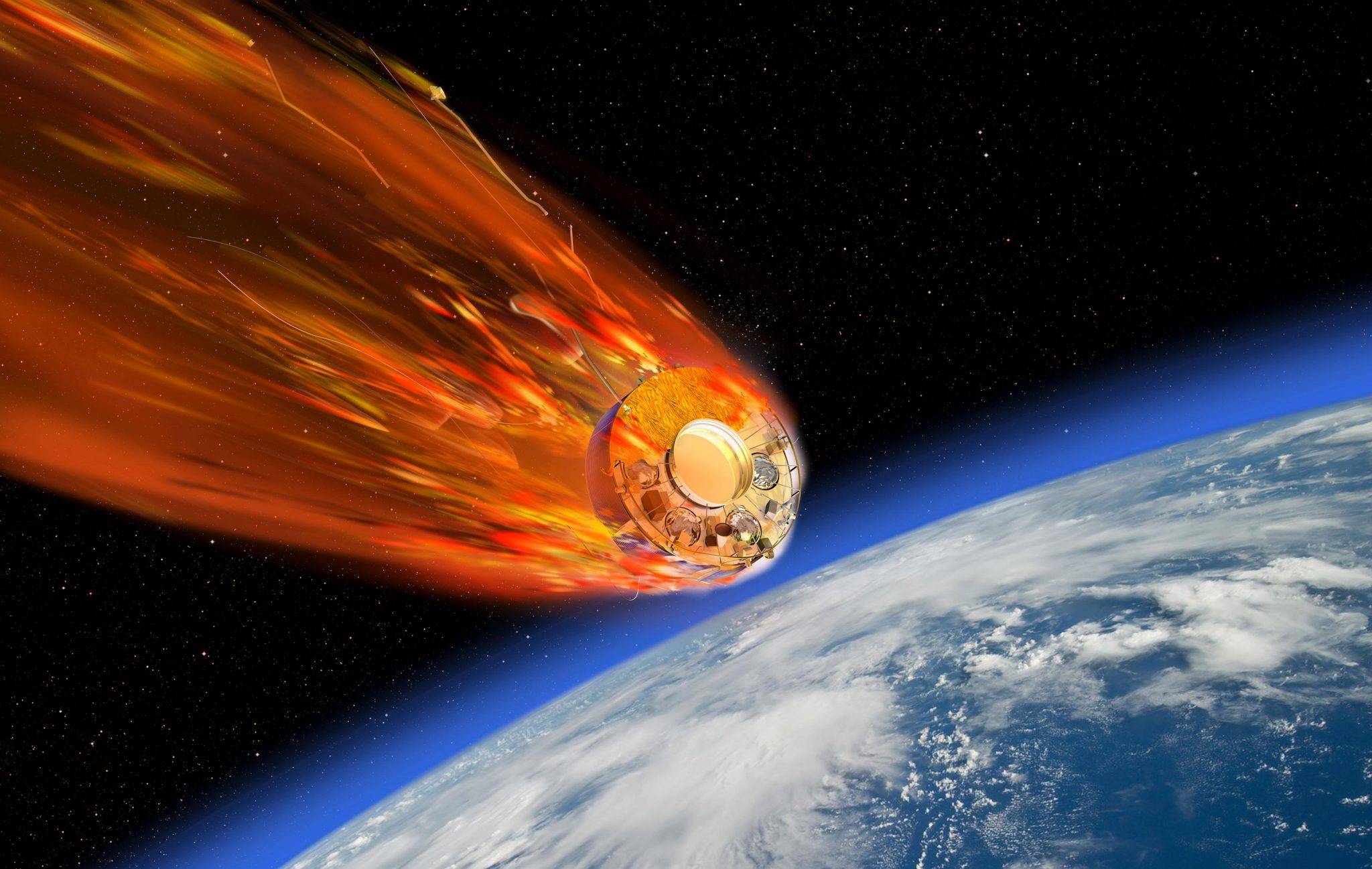 Salsa’s Spectacular Reentry: Watching a Satellite Fall From Space Live