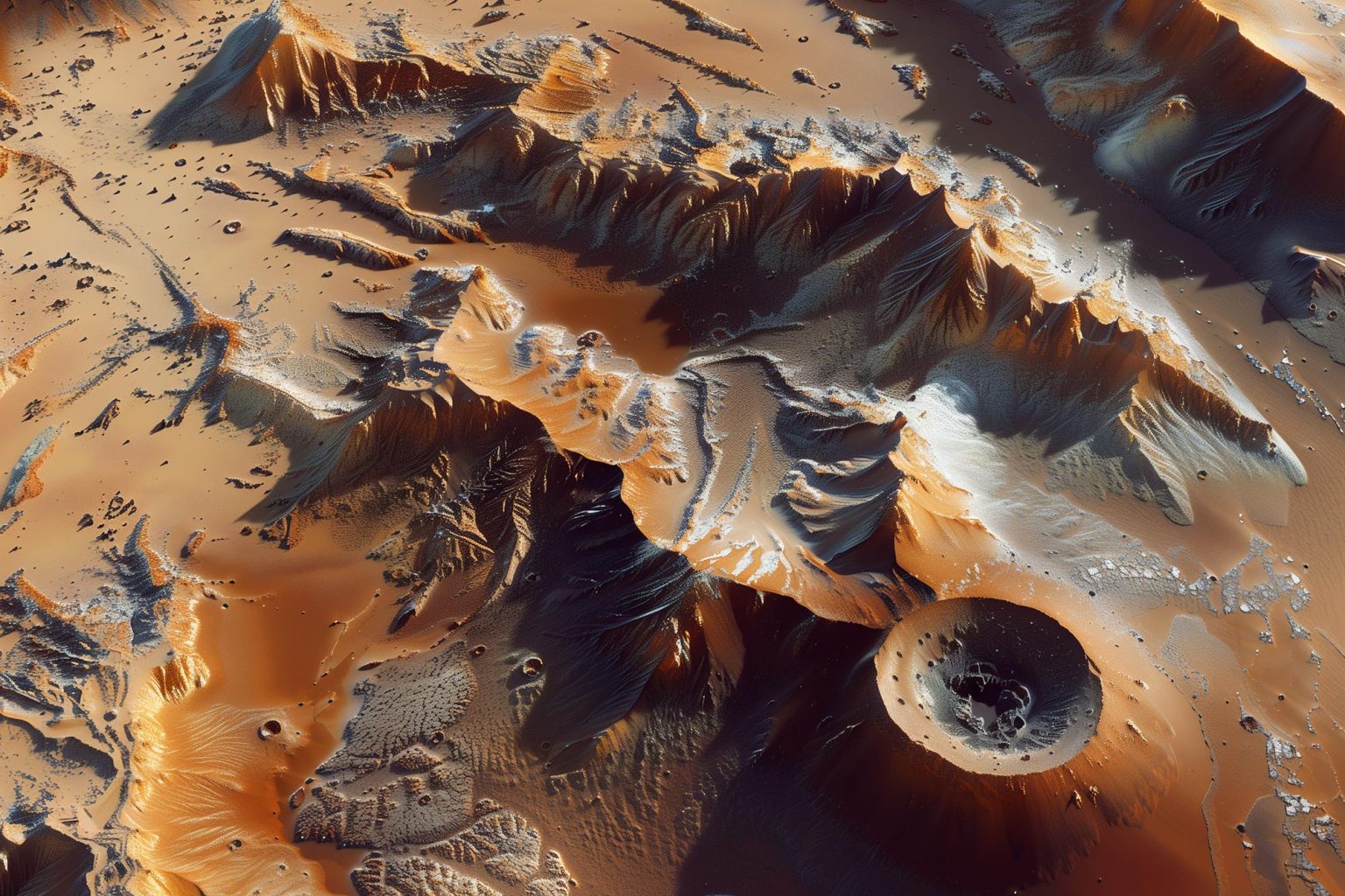 Subarctic Secrets: Mars’ Cold and Icy Past Revealed in New Research