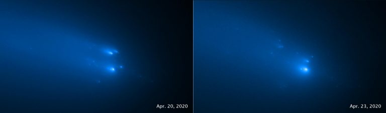 Hubble Watches Comet ATLAS Disintegrate – Identified Months Ago by ...