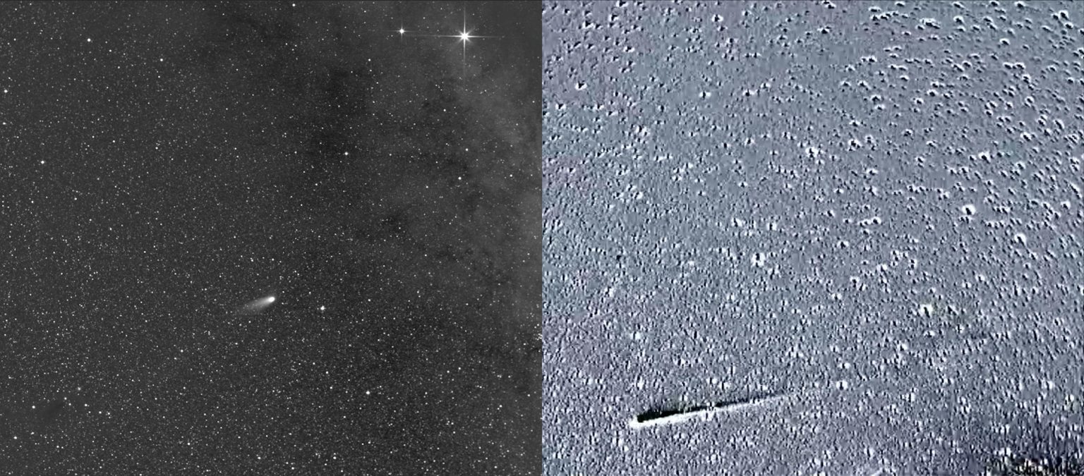 Stunning Views of Comet Leonard Captured From Two Sun-Watching Spacecraft