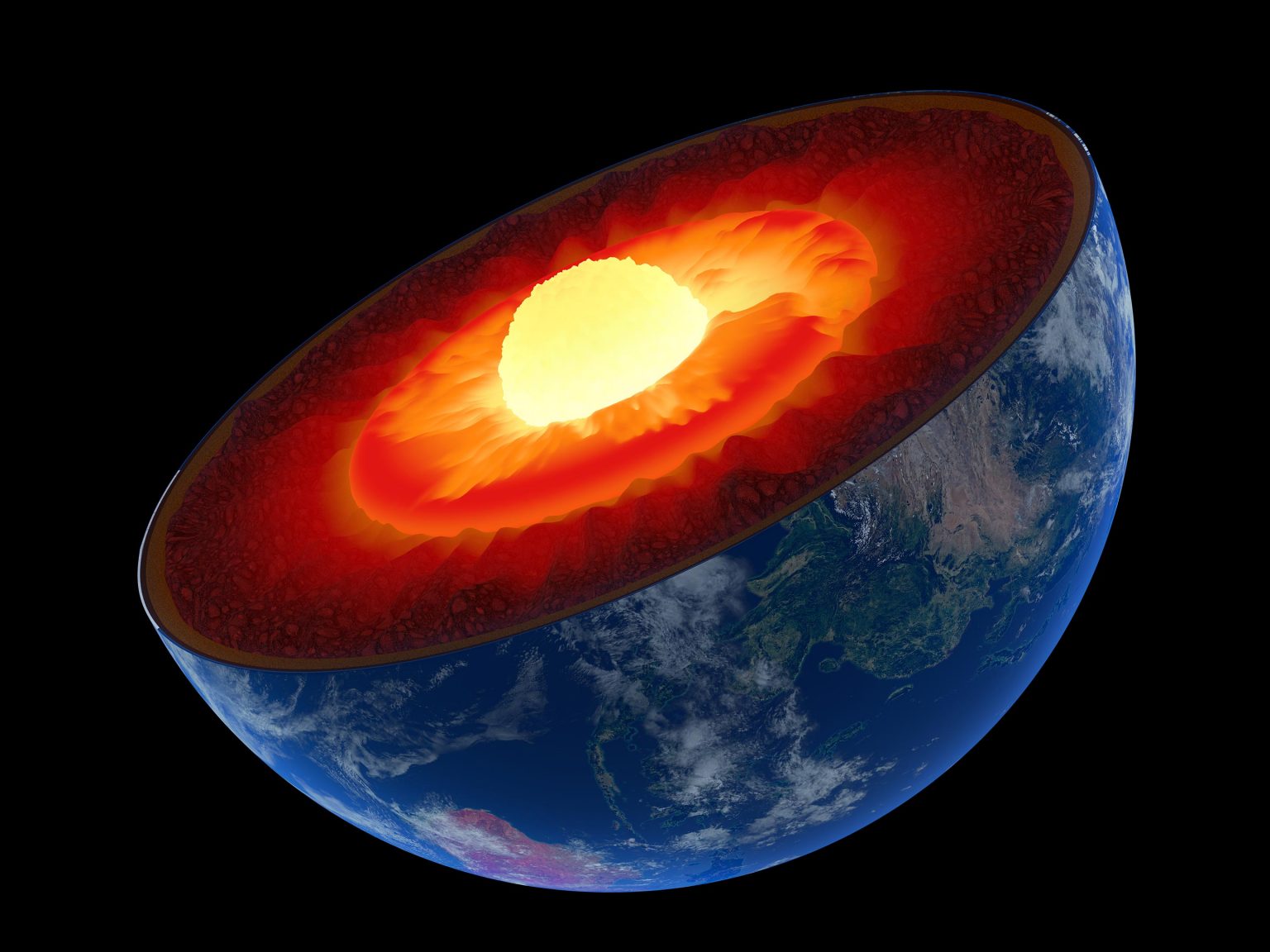 Earth’s Inner Core Is Growing Lopsided – Here’s Why the Planet Isn’t ...