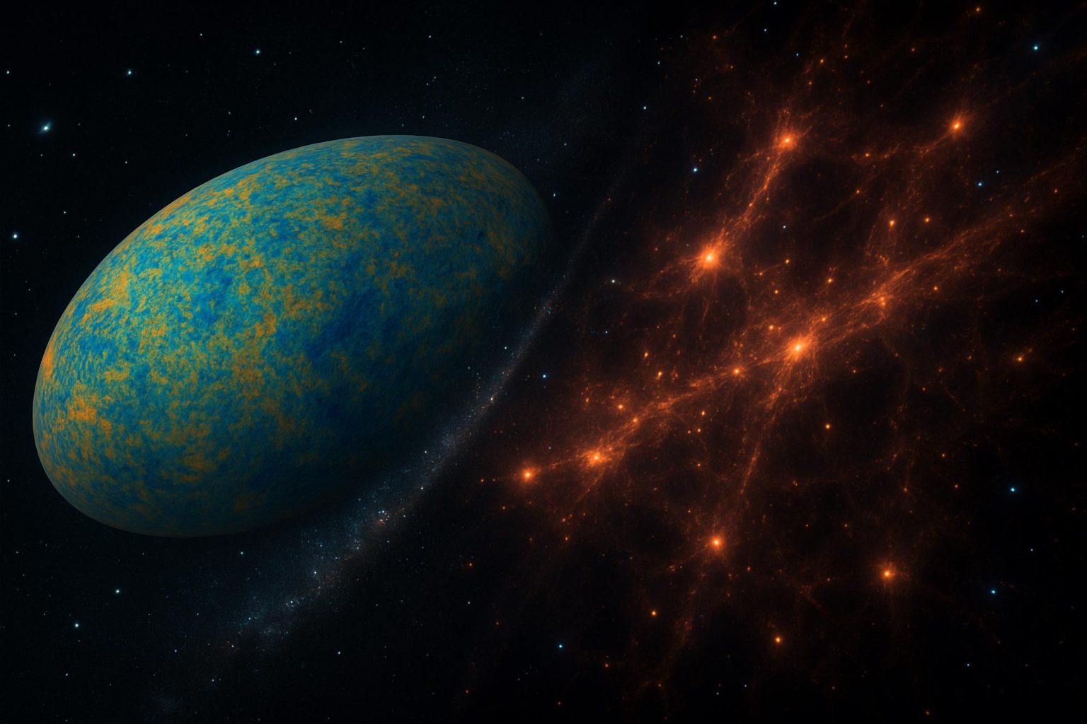 Cosmic CT Scan Uncovers a Surprising Twist in the Universe’s Evolution