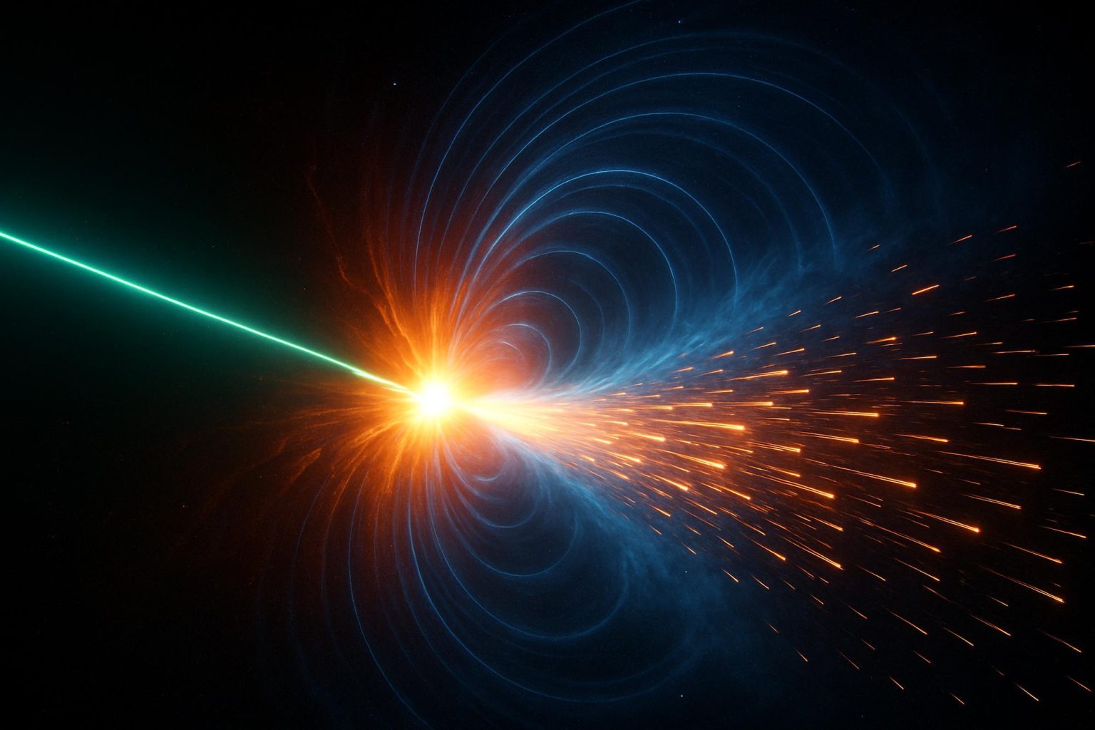How Lasers Recreated a Cosmic Shockwave – And Solved a 40-Year Mystery of Particle Acceleration