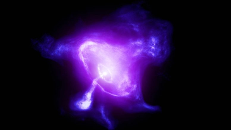 Hubble Image of the Week - Crab Nebula in Bright Neon Colors