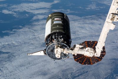 Cygnus Space Freighter Arrives at ISS With Only One Working Solar Array
