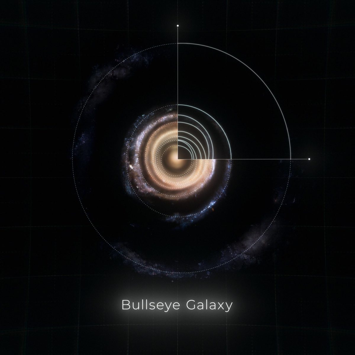Hubble Captures a Cosmic Bullseye, Revealing a Stunning Nine-Ring Galaxy