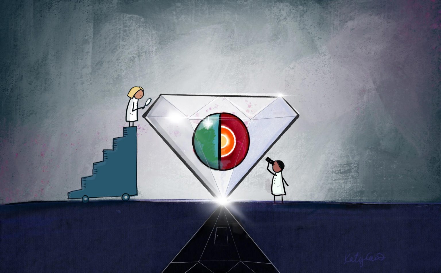 Diamonds That Formed Deep in the Earth’s Mantle Contain Evidence of ...