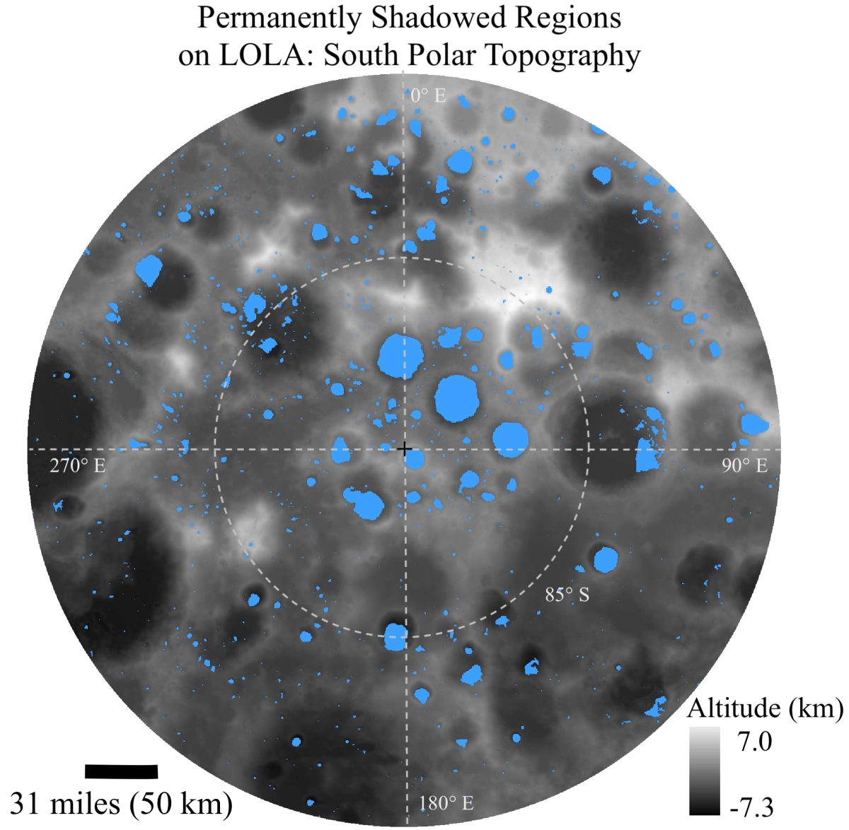 NASA’s Lunar Reconnaissance Orbiter Reveals Extensive Ice Deposits ...