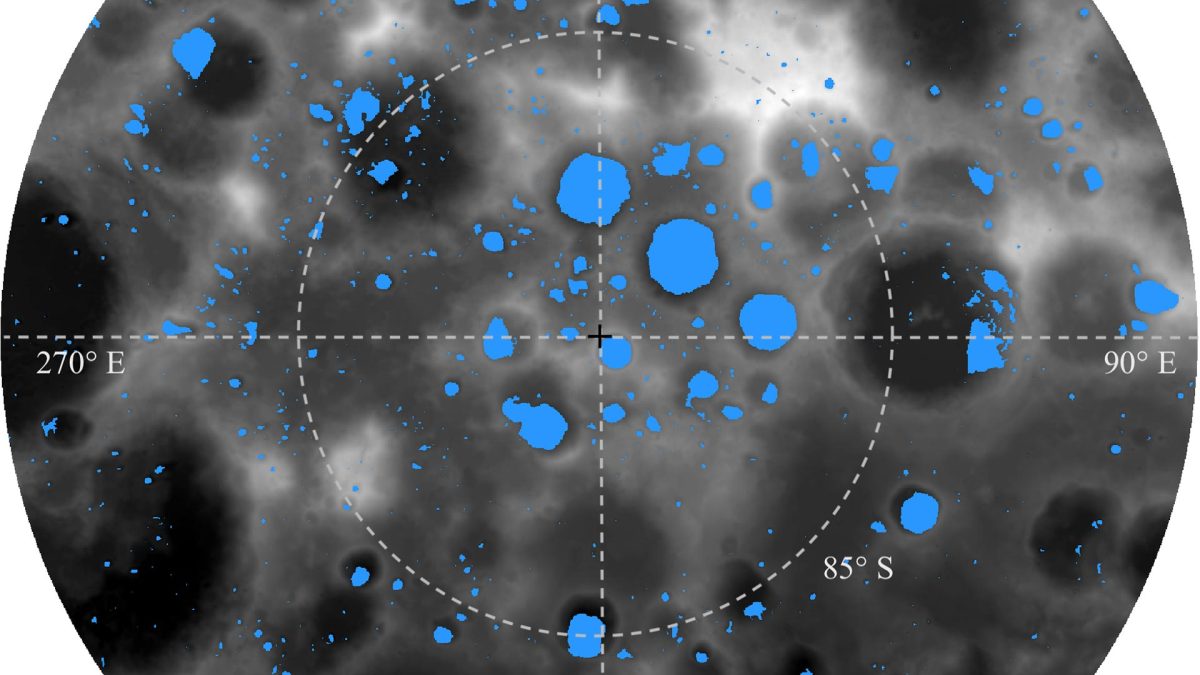 NASA’s Lunar Reconnaissance Orbiter Reveals Extensive Ice Deposits ...