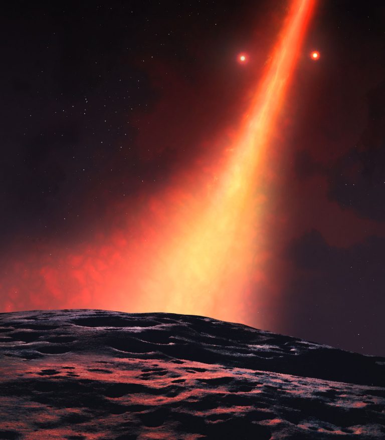 Astronomers Discover Double Star System That Flipped Planet-Forming Disk