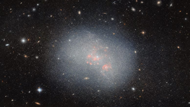 Hubble Image of Irregular Galaxy PGC 18431