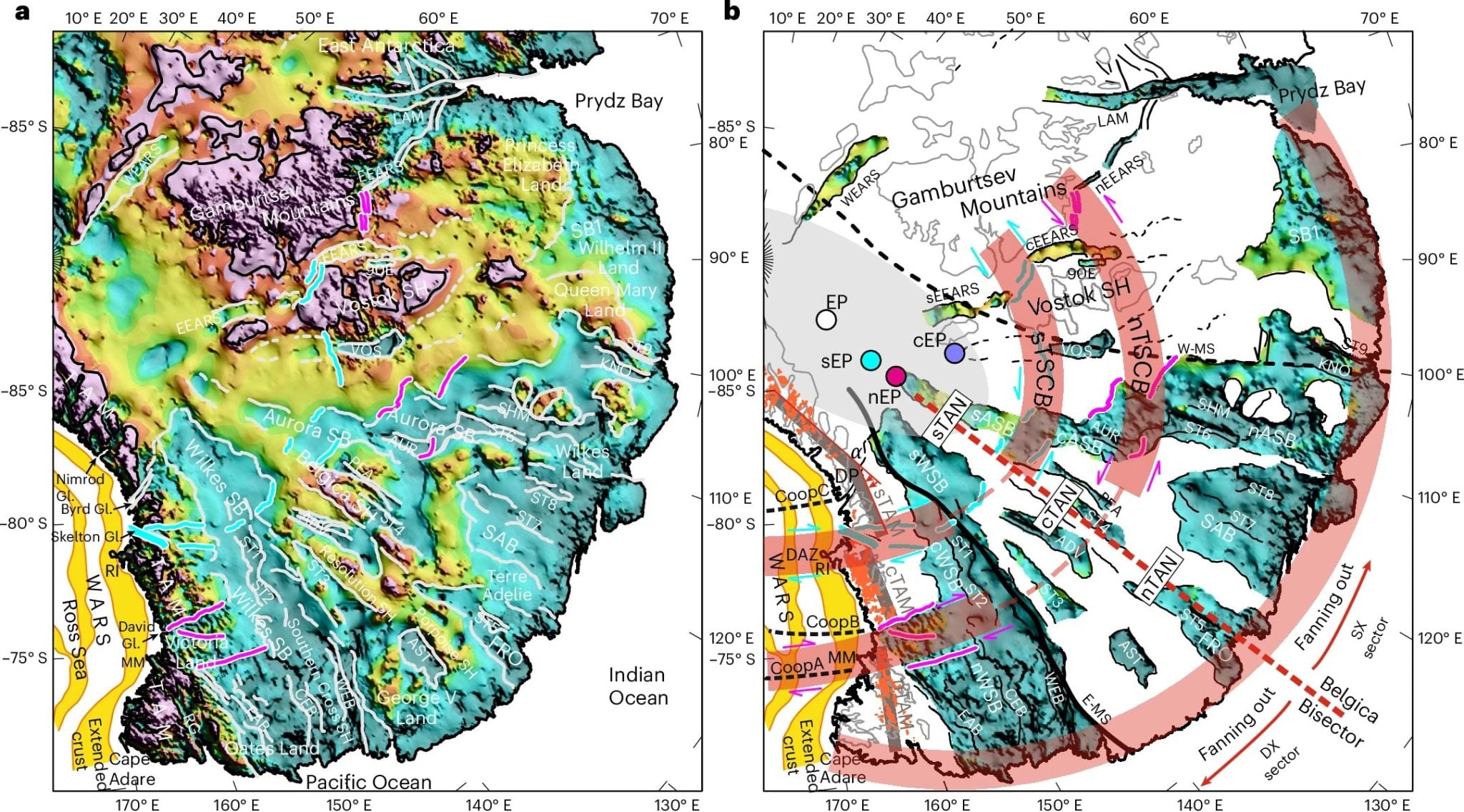 Vast Hidden Structure Discovered Under Miles of Ice in East Antarctica