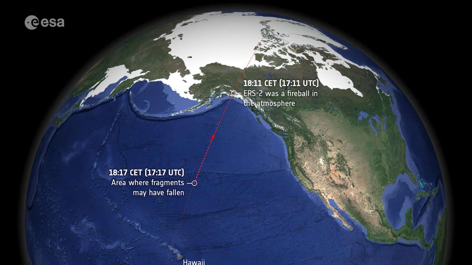 Fireball Over the Pacific: ESA Satellite Returns to Earth [Video]
