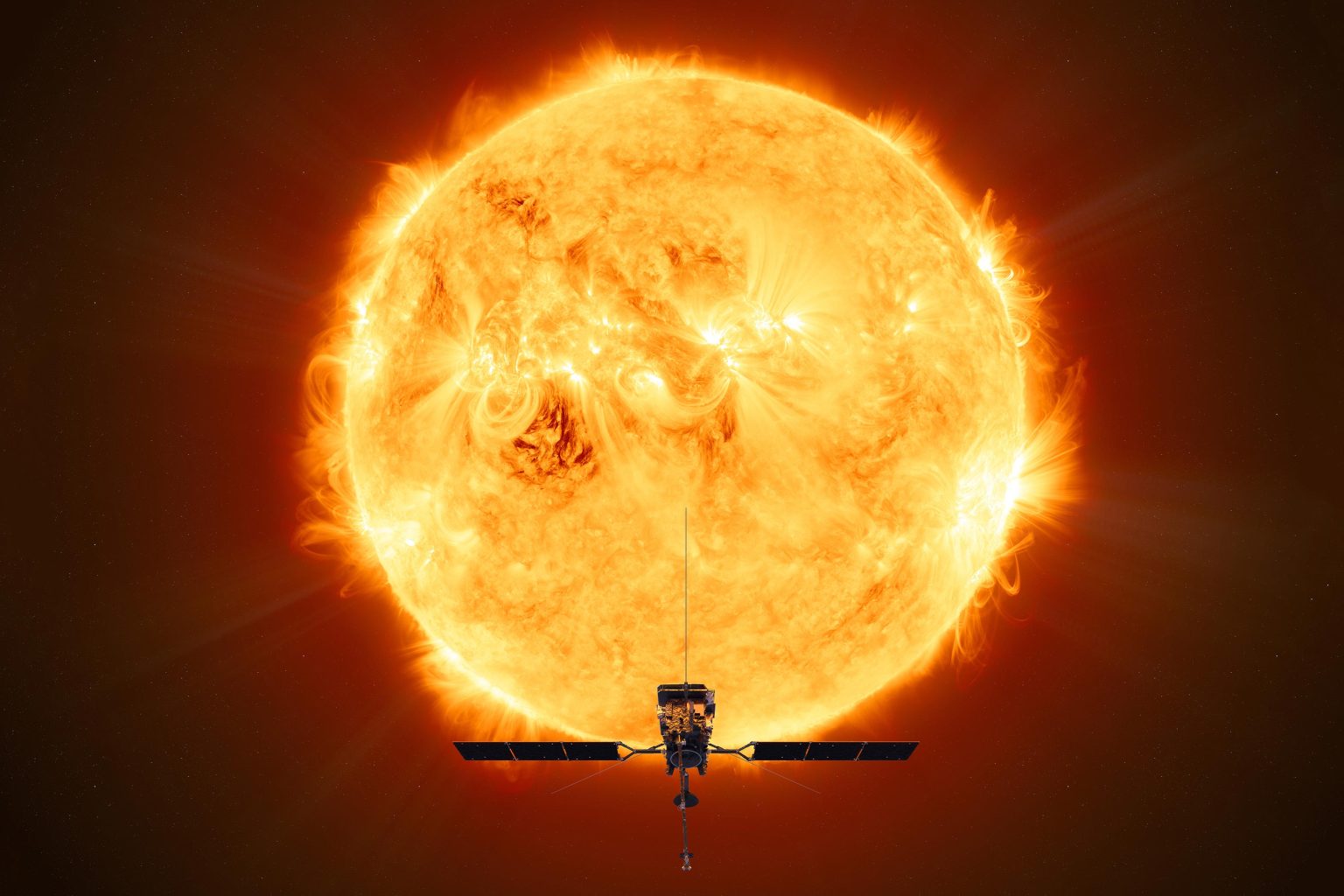 Solar Orbiter Spacecraft Captures the Full Sun in Unprecedented Detail