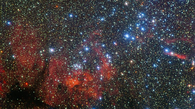 Star Cluster Trumpler 14 Displays Some of the Most Luminous Stars in ...
