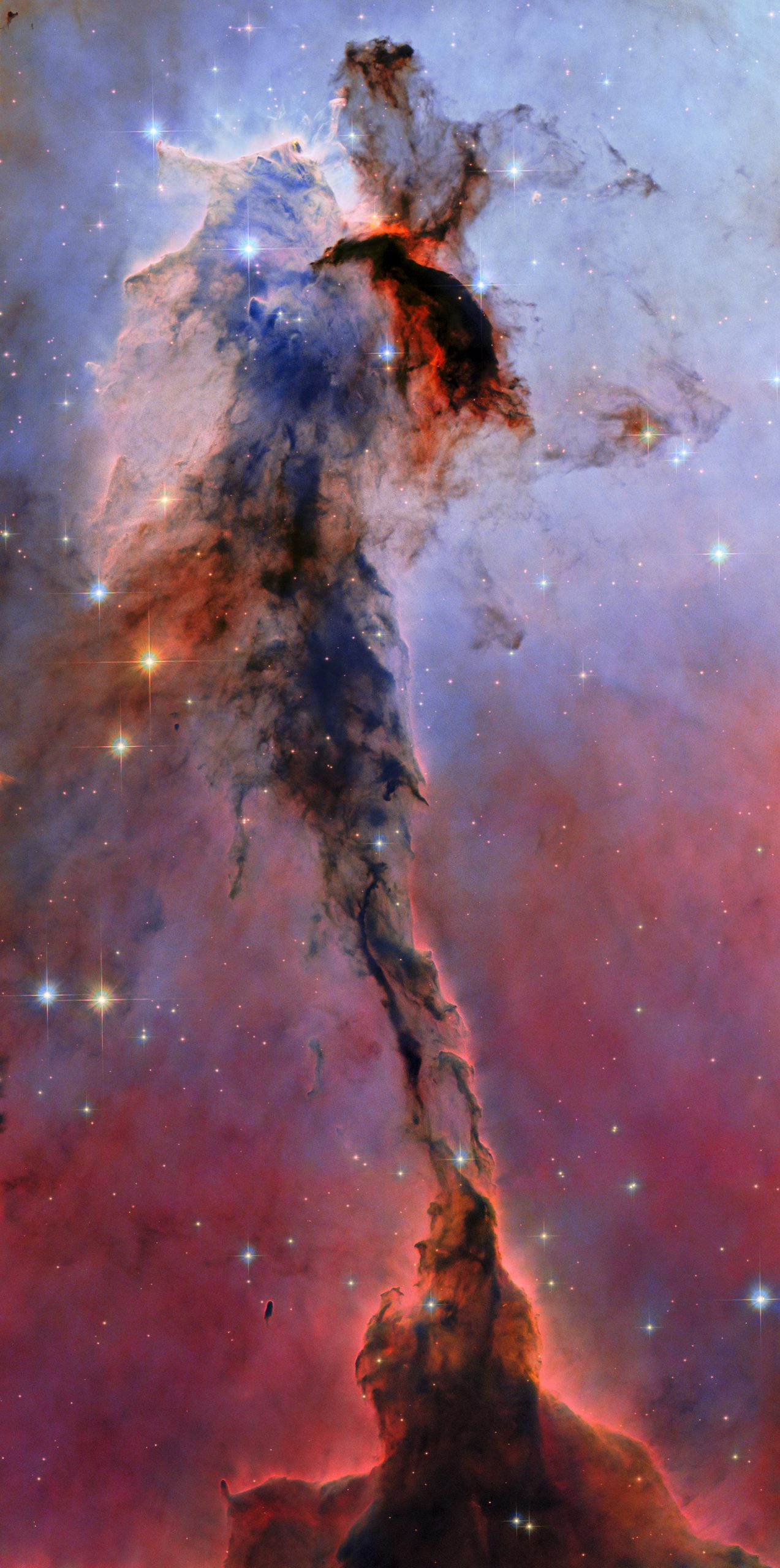 Starbirth in Action: Hubble Reveals a 9.5-Light-Year Tower in the Eagle ...