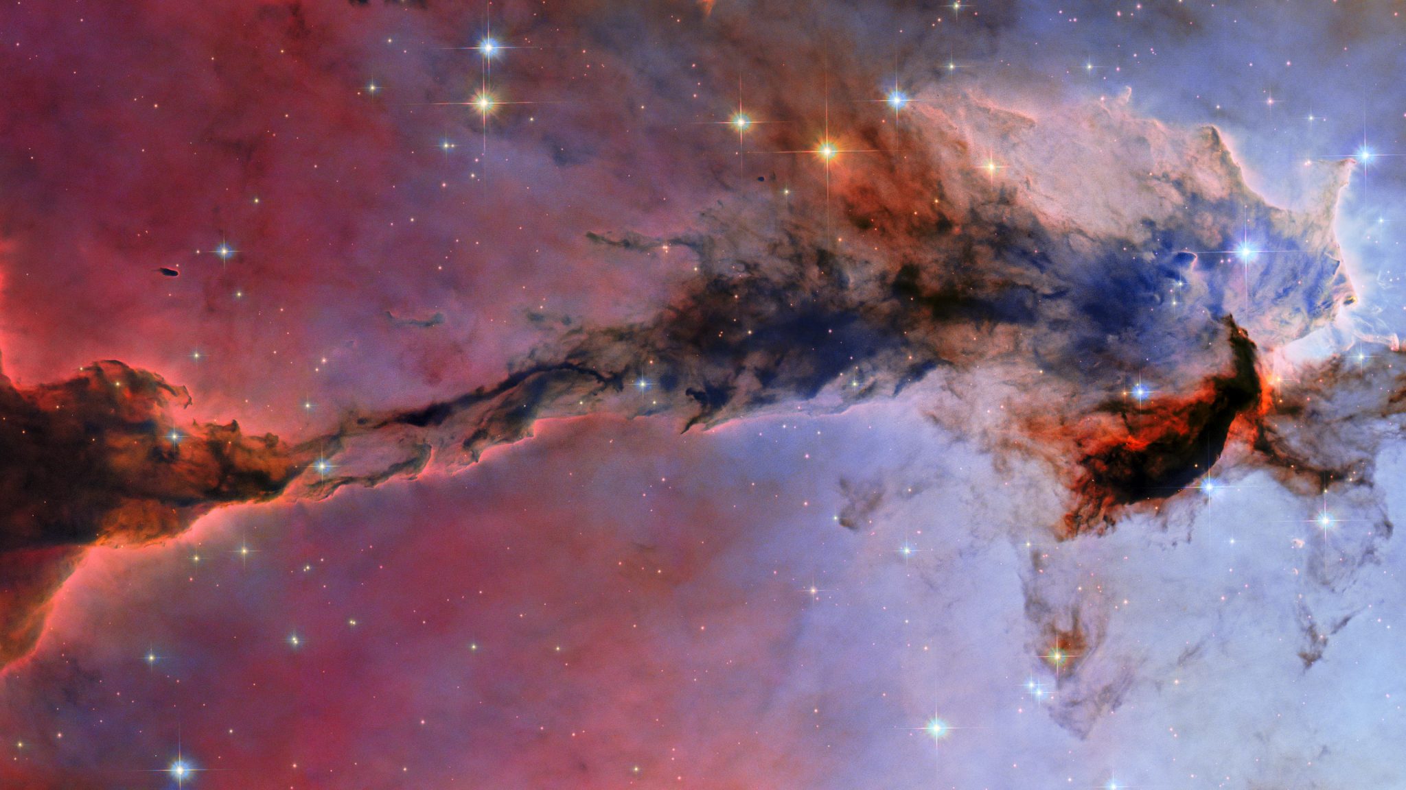 Starbirth in Action: Hubble Reveals a 9.5-Light-Year Tower in the Eagle ...
