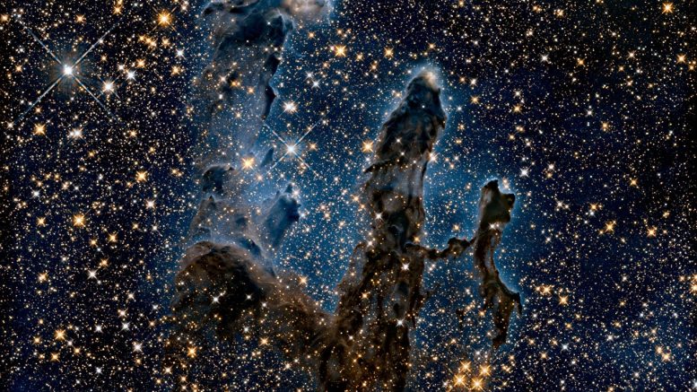 ESA's Hershel Space Telescope Captures Incredible Views of Eagle Nebula
