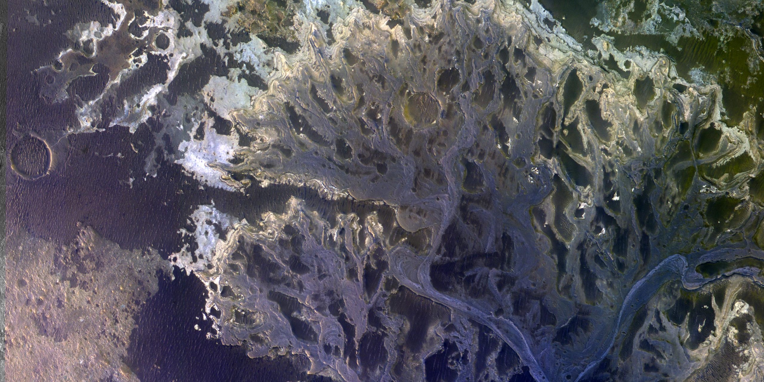 Eberswalde Crater Delta: Ancient River Delta Once Carried Liquid Water ...