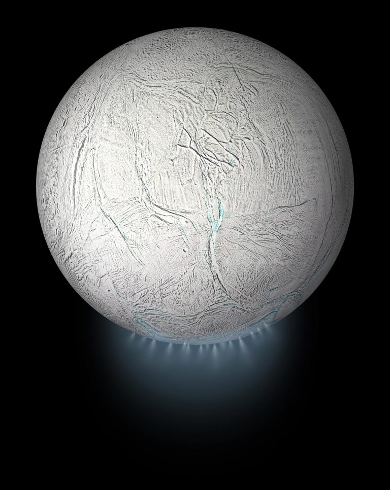 Encased in an Icy Shell, the Ocean on Saturn’s Moon Enceladus Appears ...