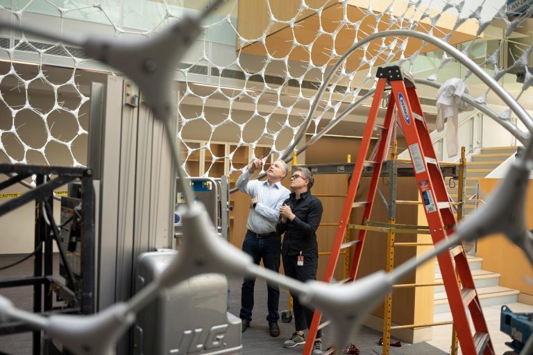 Sabin Installation Turns AI Into Art at Microsoft Research Atrium