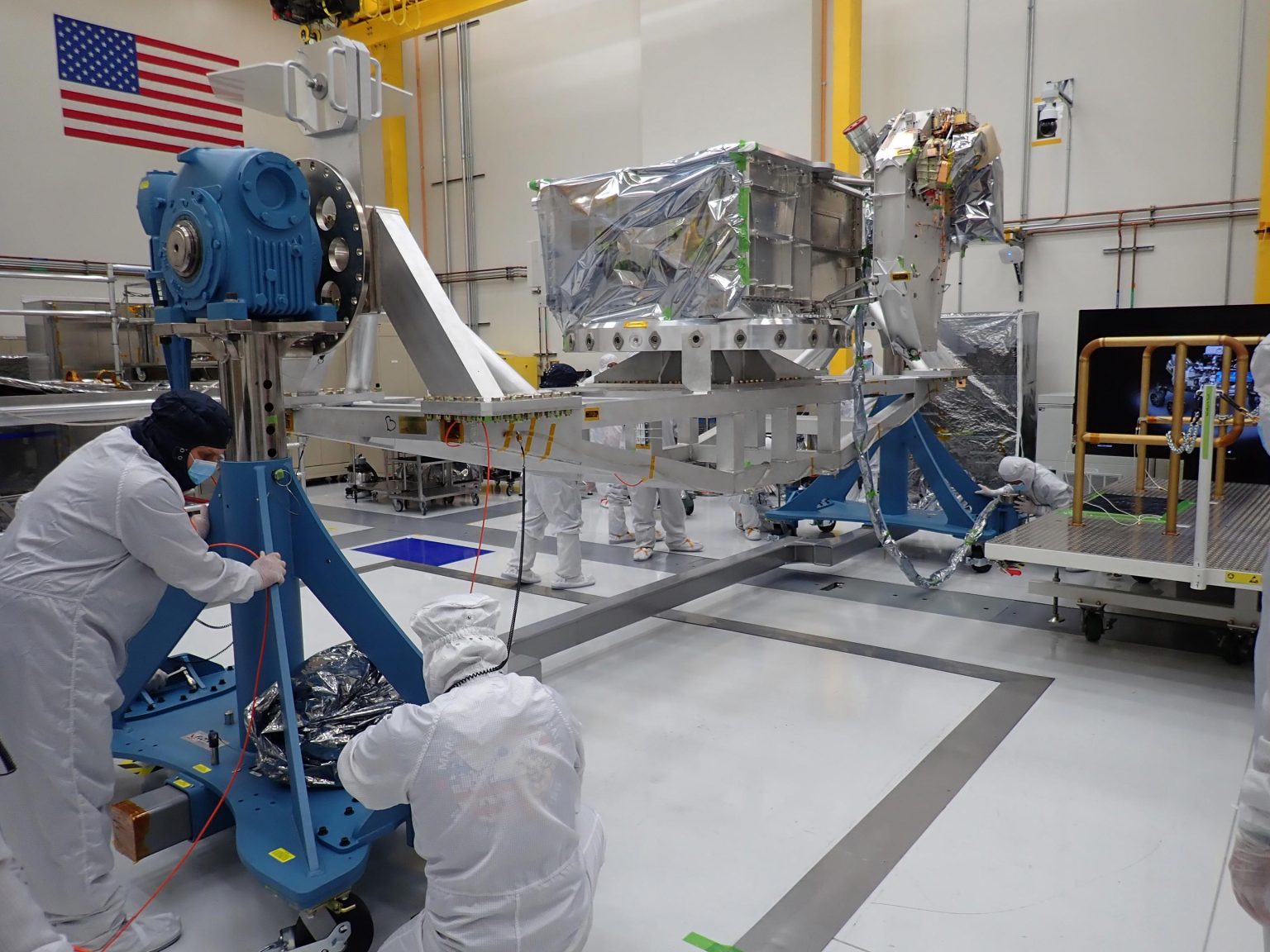 Assembly of NASA’s Europa Clipper Spacecraft Kicks Into High Gear
