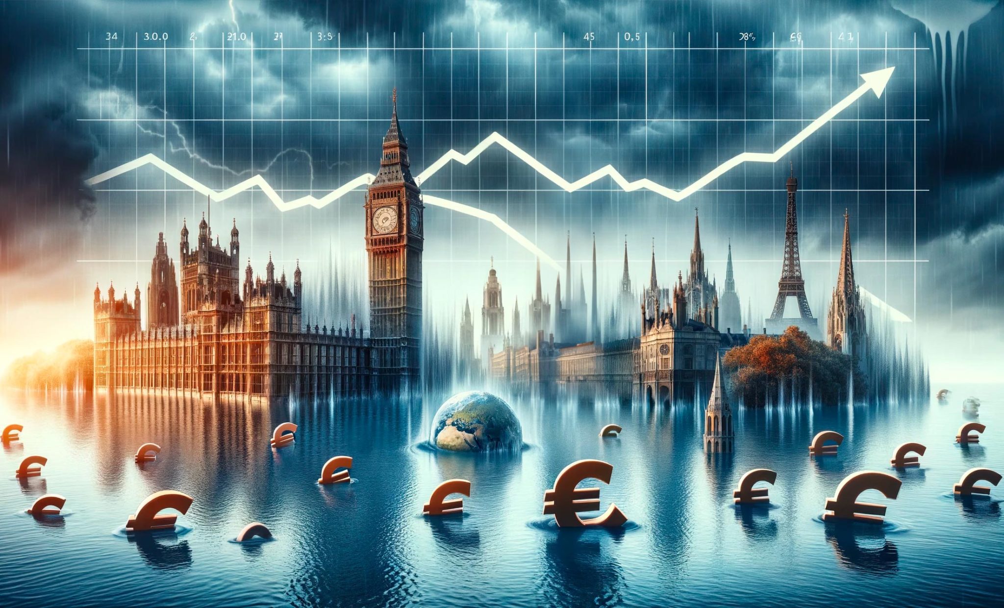 EU and UK Face an 872 Billion Euro Battle Against Rising Waters