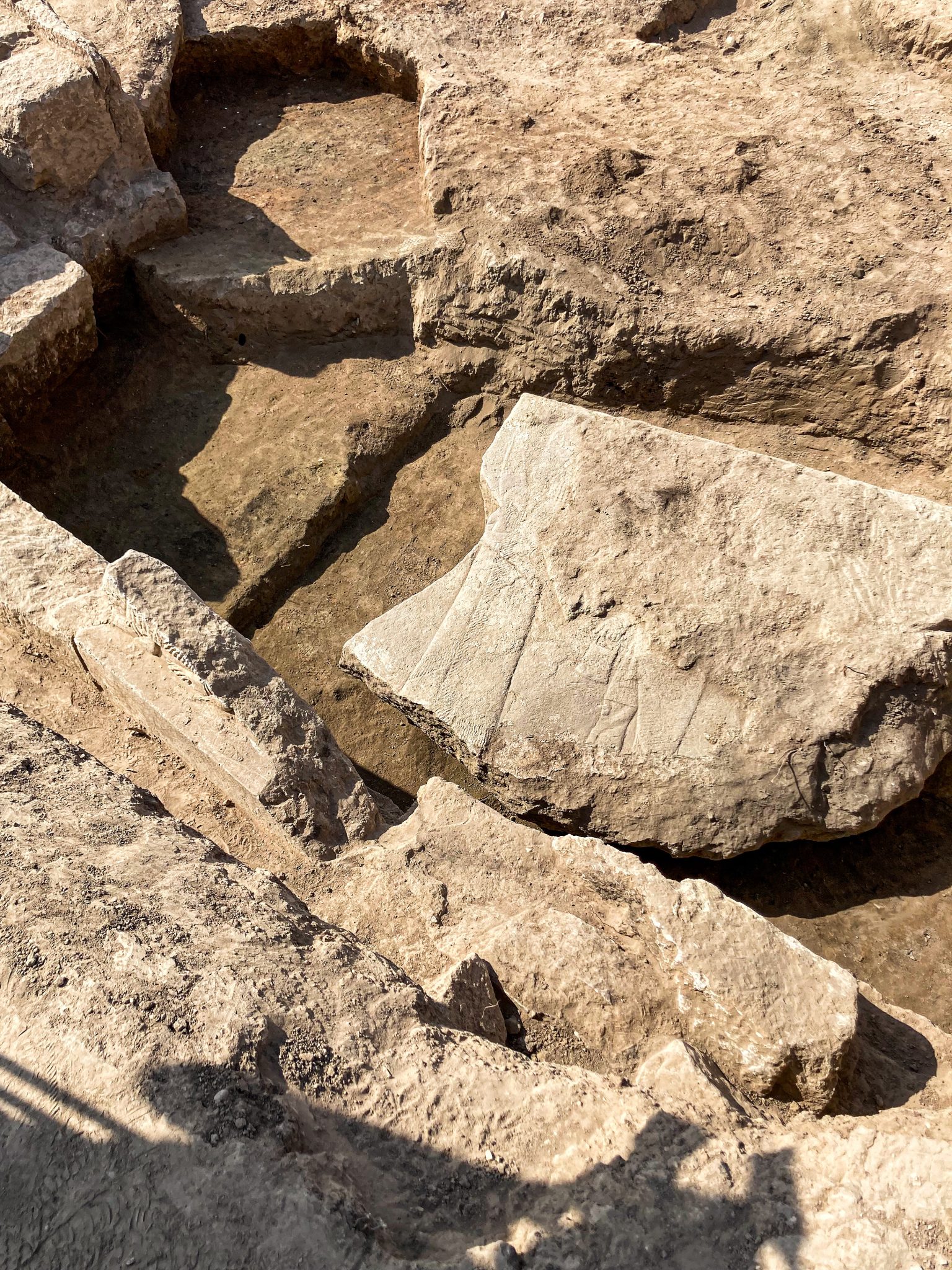 12-Ton Monument of Assyrian Deities Found Beneath Ancient Palace in Iraq