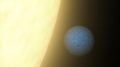 Hubble Reveals a Dry Atmosphere Around Super-Earth 55 Cancri e
