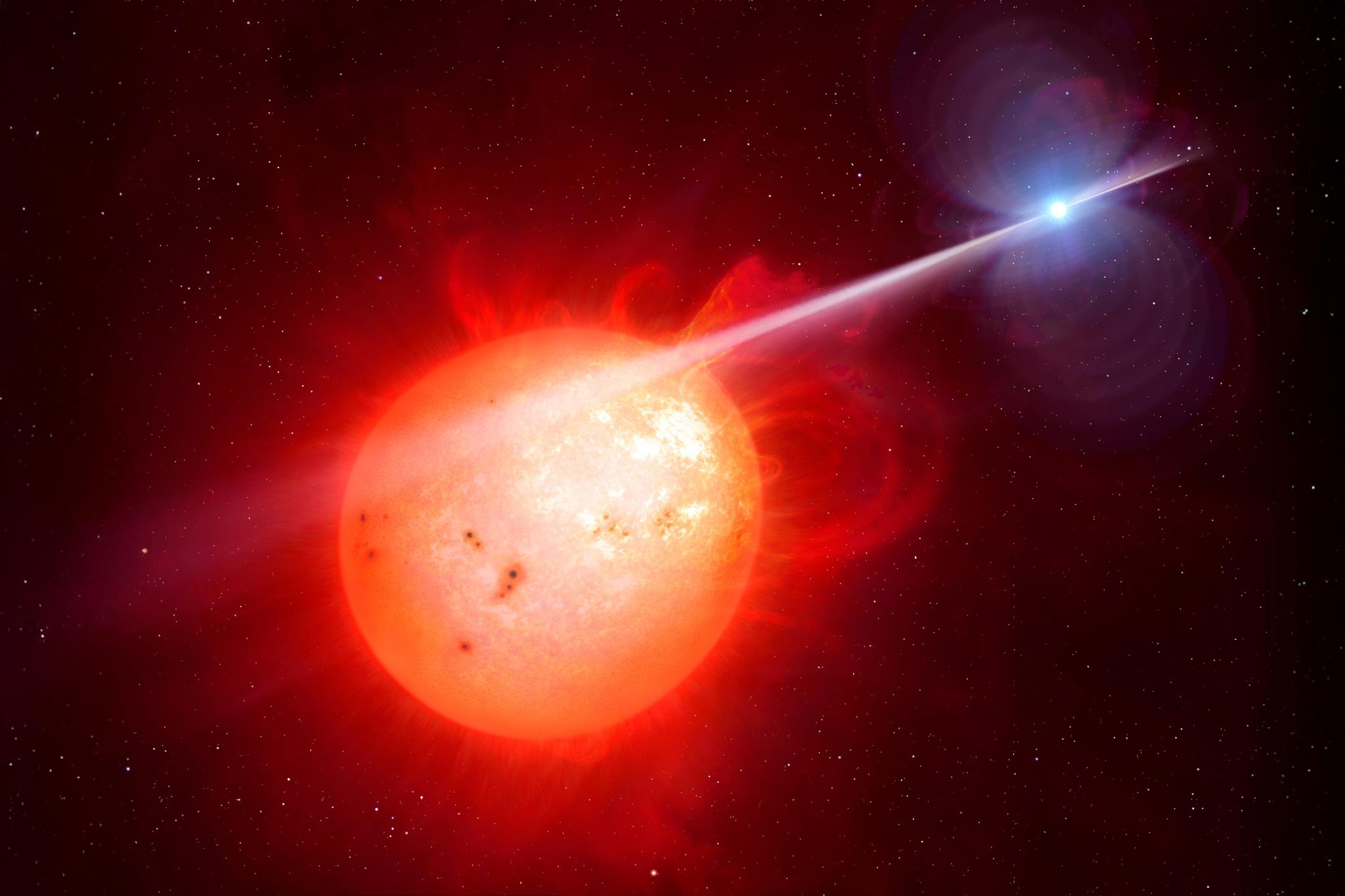 Astronomers Discover a Radio Pulsing White Dwarf Binary Star