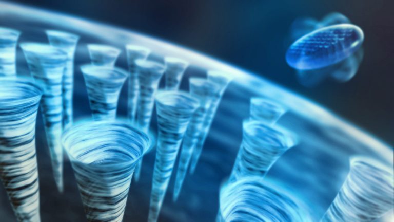 Mysterious 3D Grid of Quantum "Tornadoes" in Liquid Helium Revealed