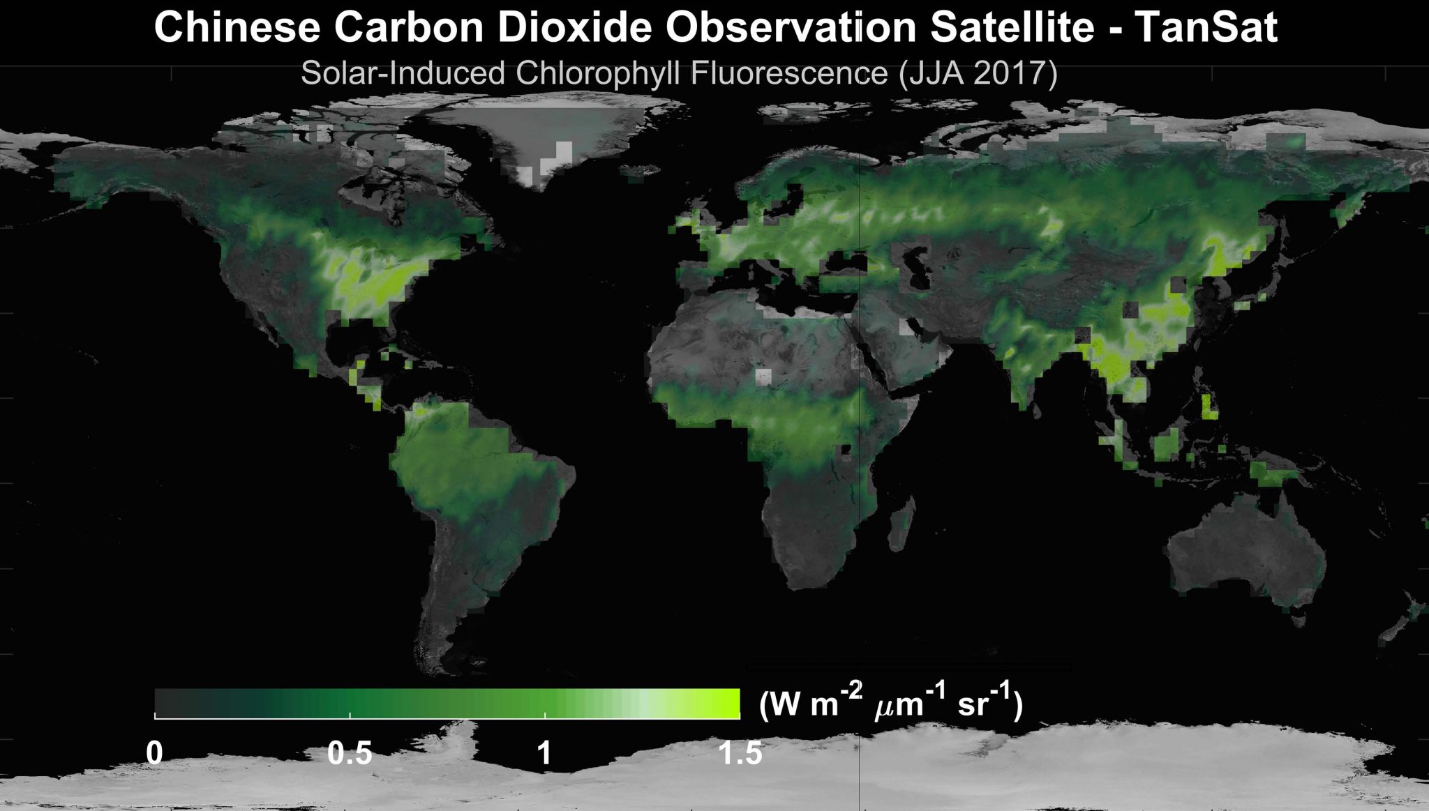 New Satellite-Measured “Solar-Induced Chlorophyll Fluorescence” to ...