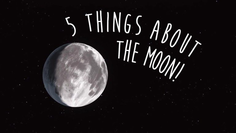 Five Fascinating Facts About the Moon