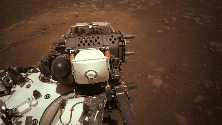 Searching for Signs of Life on Mars: Perseverance's Robotic Arm Starts ...
