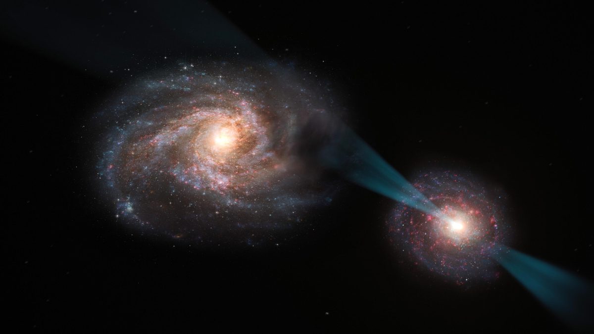 Quasar-Powered Galaxy Attack Revealed in Stunning Detail