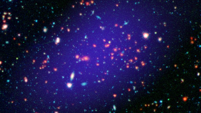 WISE Spots Massive Distant Galaxy Cluster