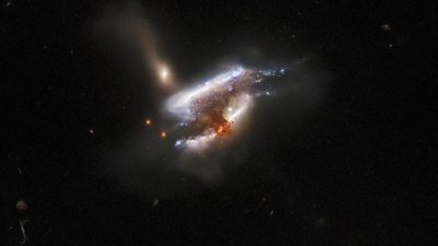 Galaxy Zoo: Hubble Captures a Tumultuous Galactic Trio