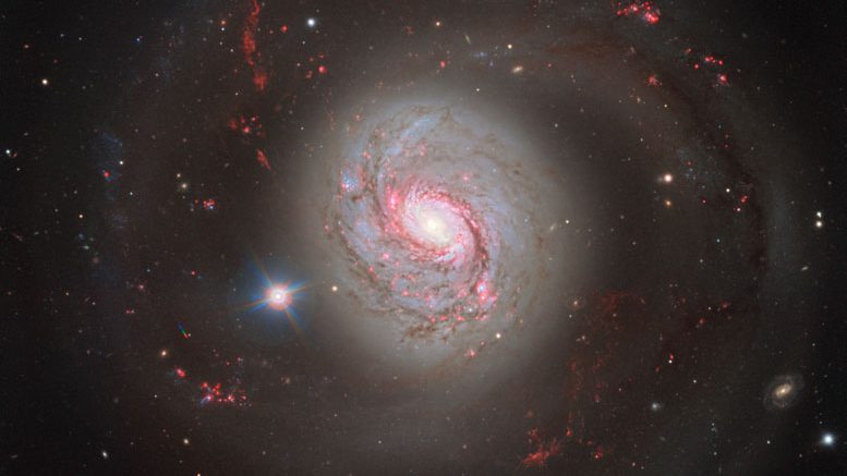 Why So Blue? ESO Views Spiral Galaxy Messier 98