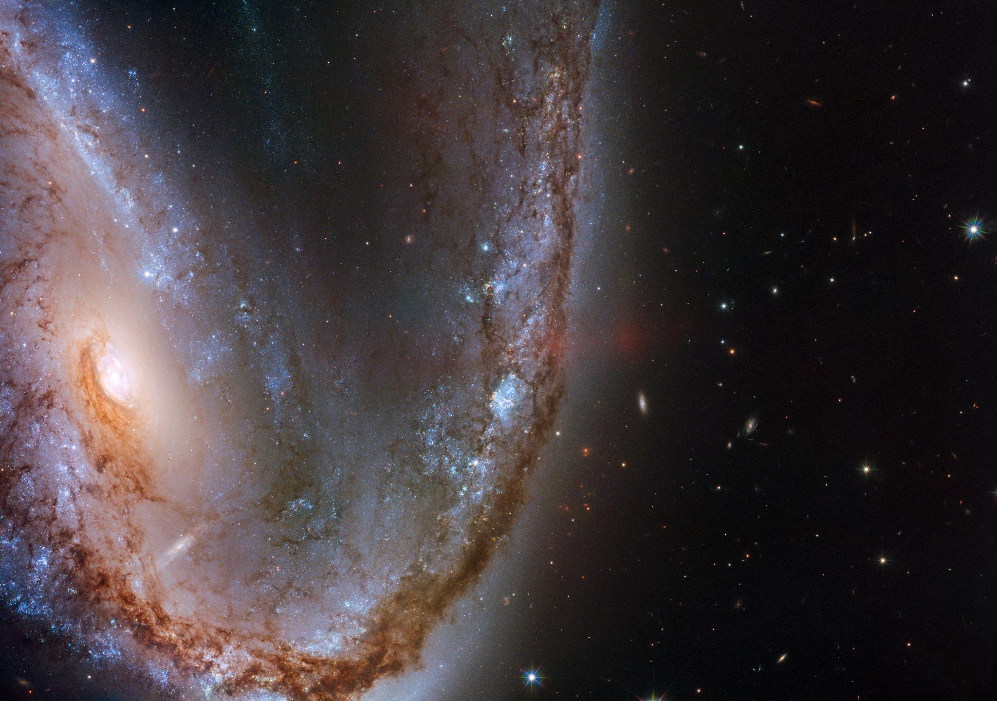Spectacular Cosmic Fireworks Captured by Hubble