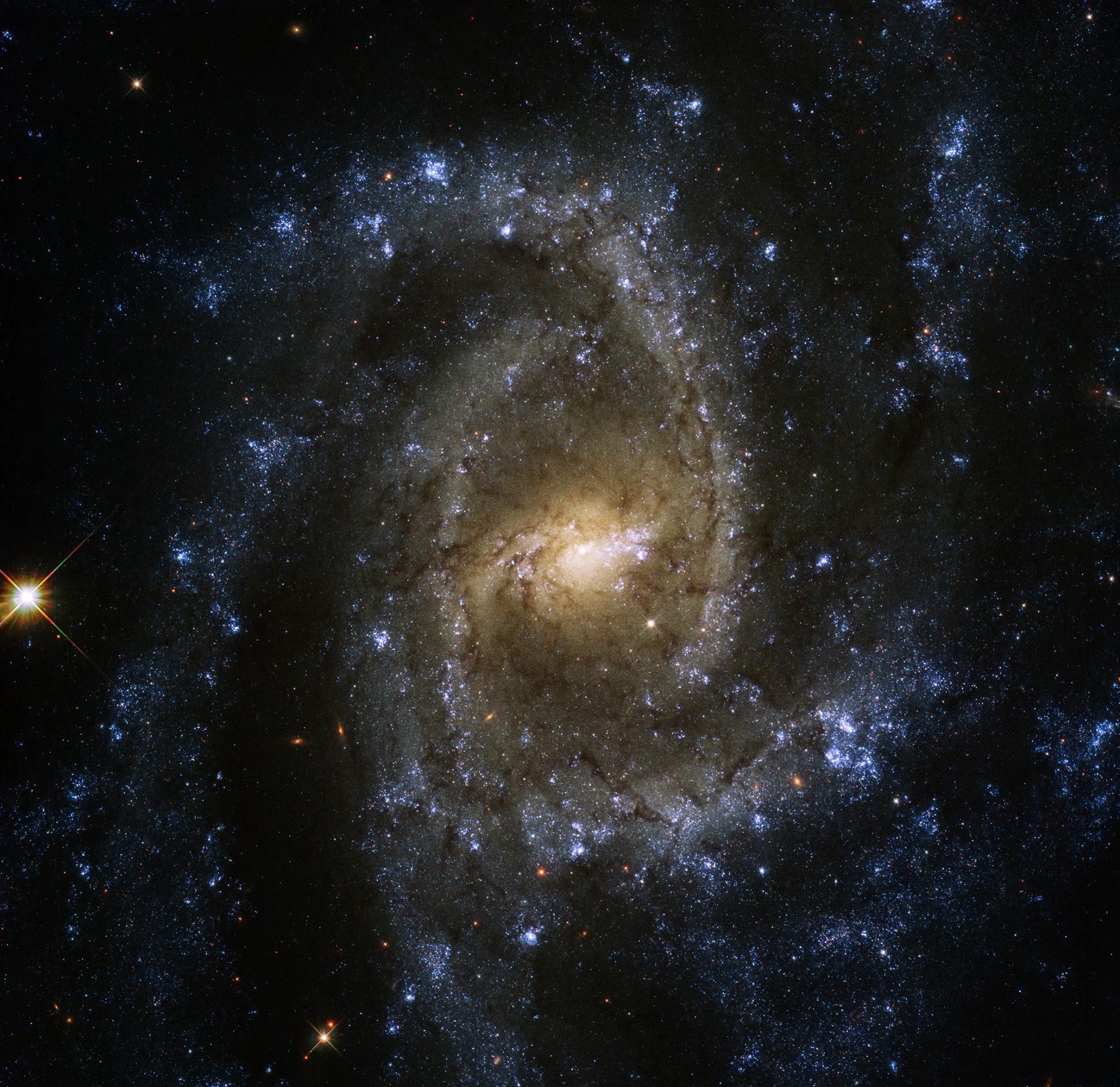 Magnificent Eye of the Serpent Captured by Hubble