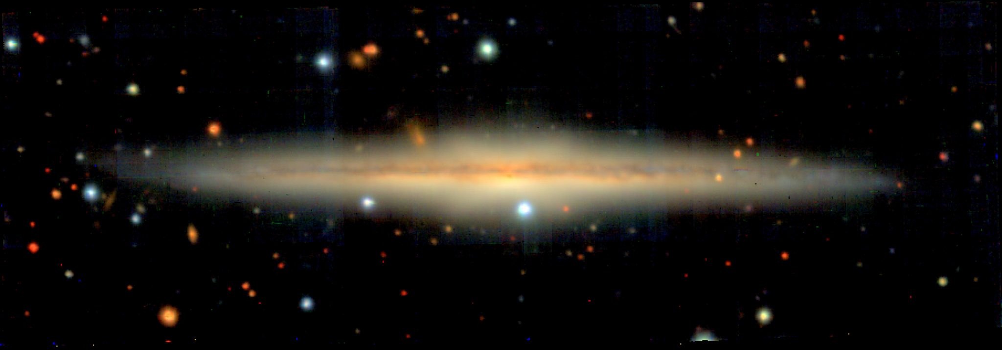 Detailed Cross-Section of Another Galaxy Reveals Surprising ...