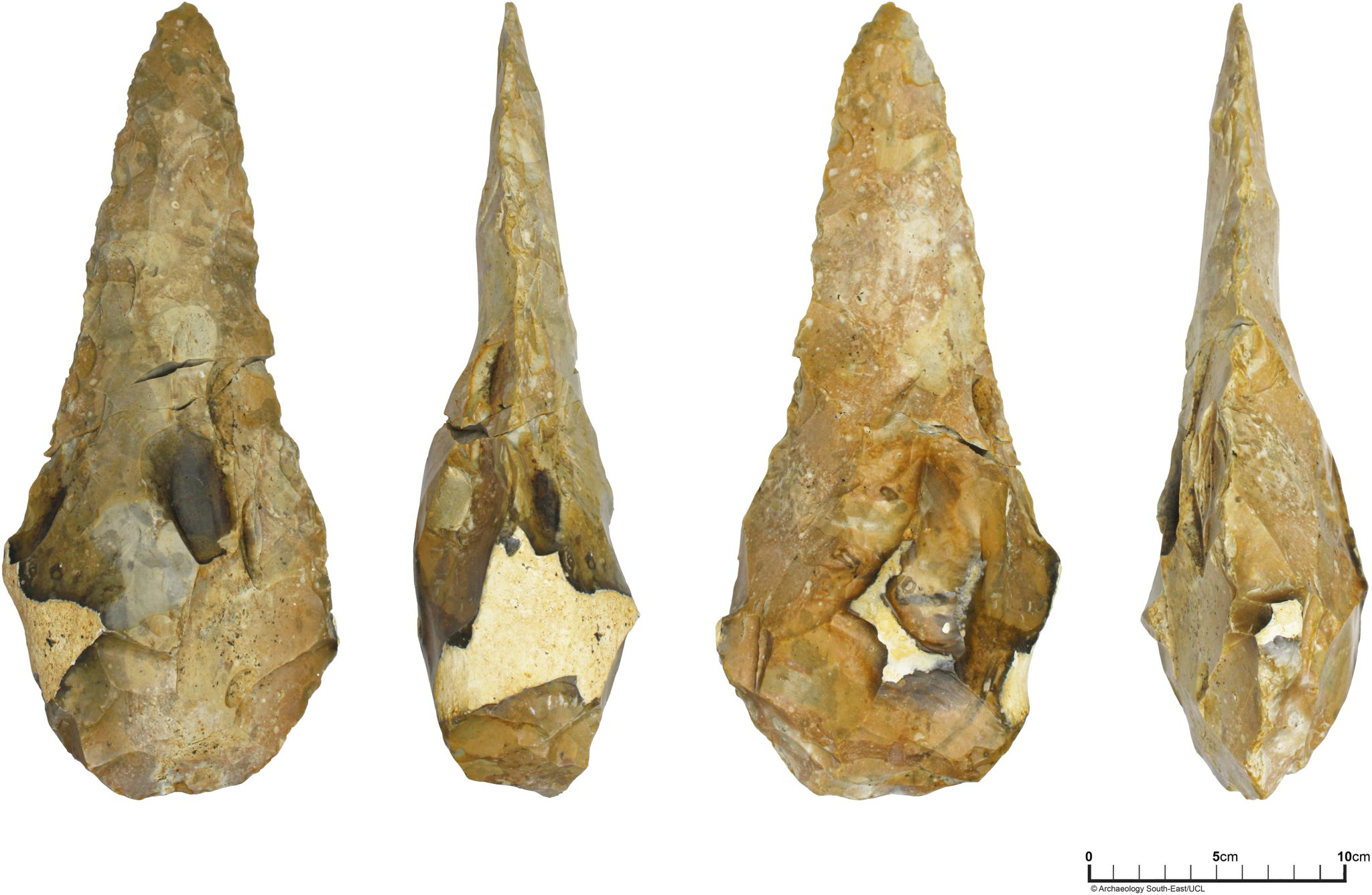 Scientists Discover 300,000-Year-Old “Giant” Handaxe in Rare Ice Age Site