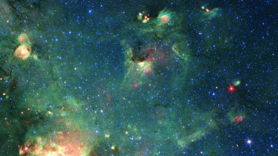 Spitzer Views Star-Forming Region W5