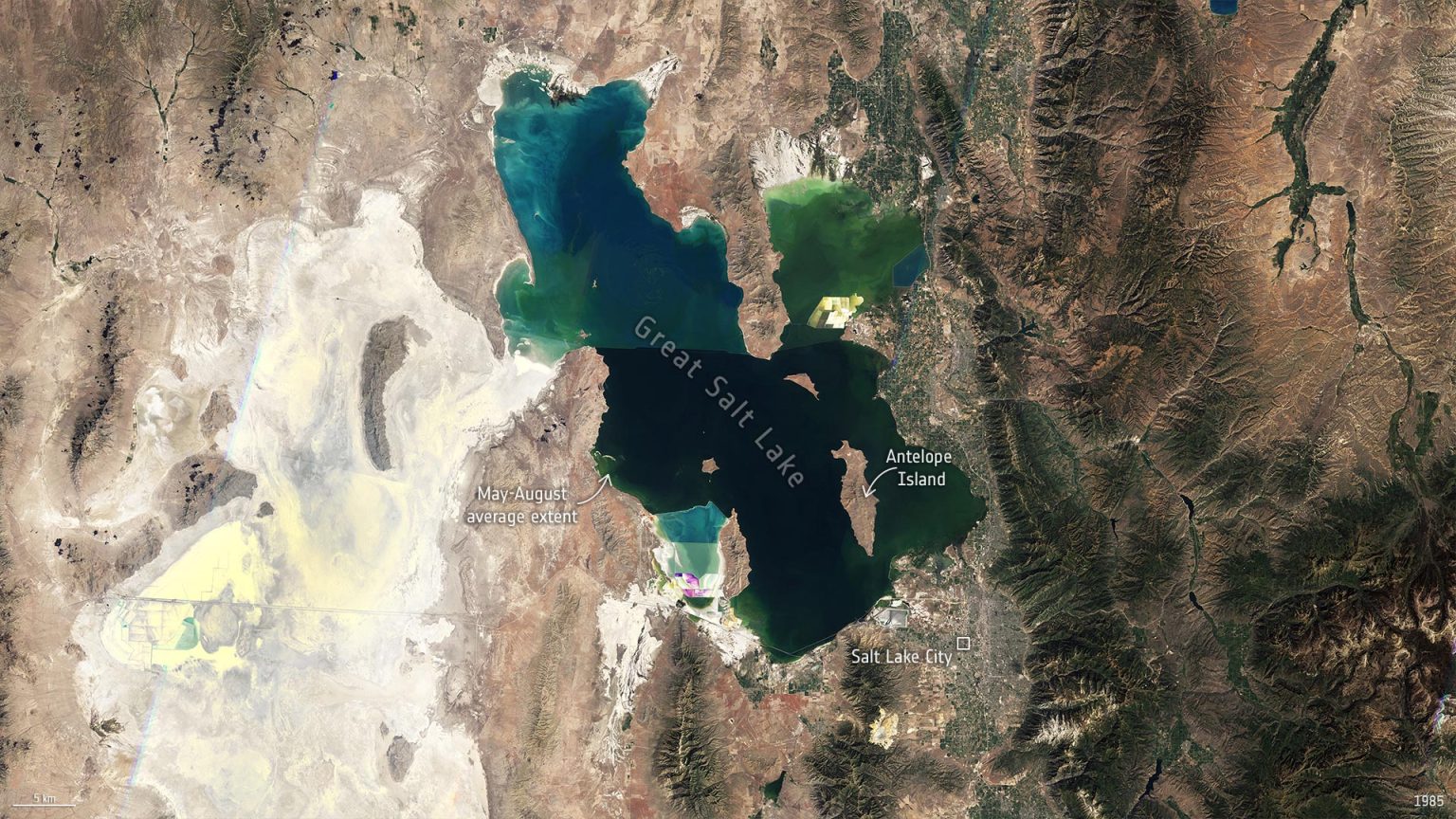 Utah’s Great Salt Lake Is Disappearing – Megadrought Persists Across ...