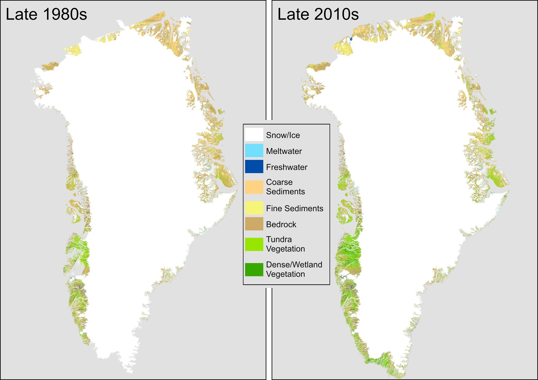 Greenland’s Great Melt: From Ice Age to Shrubland in Three Decades