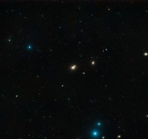 Hubble Image of Peculiar Galaxy Pair Arp 116