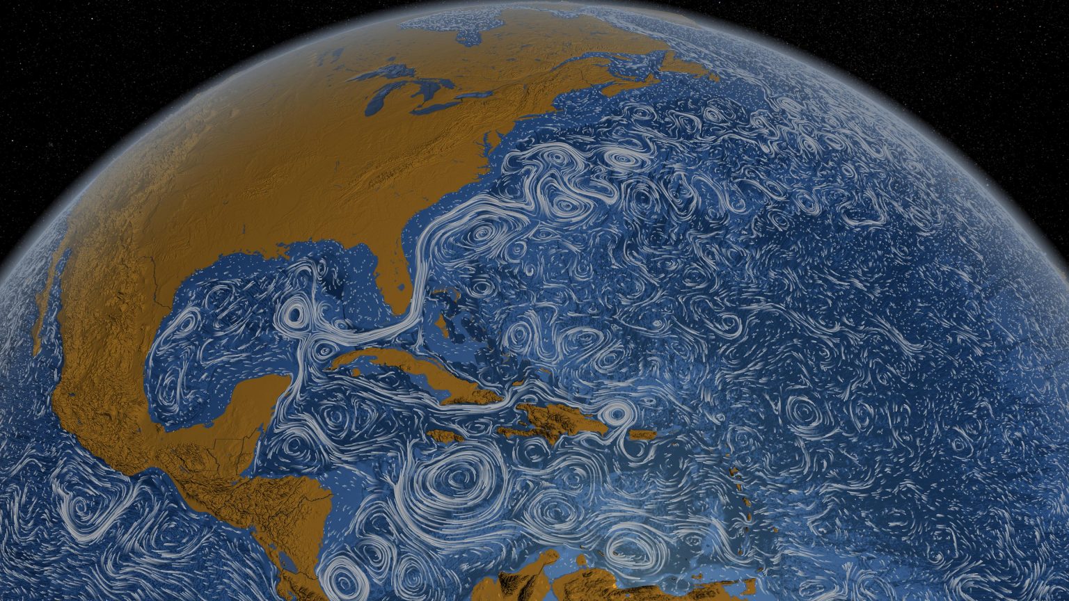 NASA Makes Earth's Oceans Look like Van Gogh's Starry Night