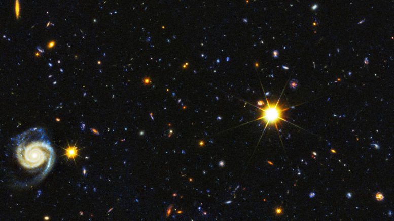 Hubble Image of the Week - GOODS-South Deep UV Legacy Field View